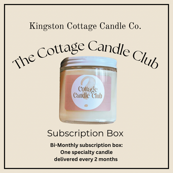 The Cottage Candle Club: Subscription Box – Kingston Cottage Candle Co.